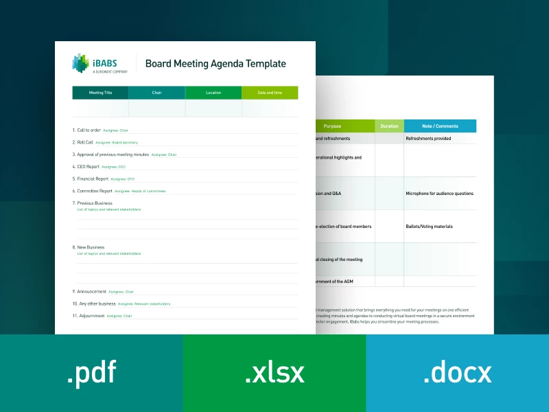 How To Keep Track Of Meeting Follow Up Action Items Template Ibabs